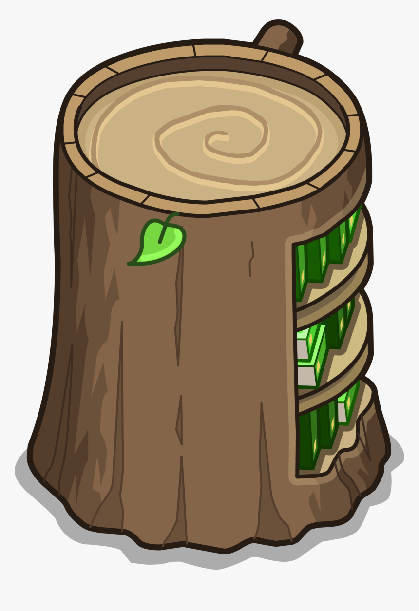 Stump Bookcase Sprite - Tree Stump, HD Png Download , Transparent Png ...