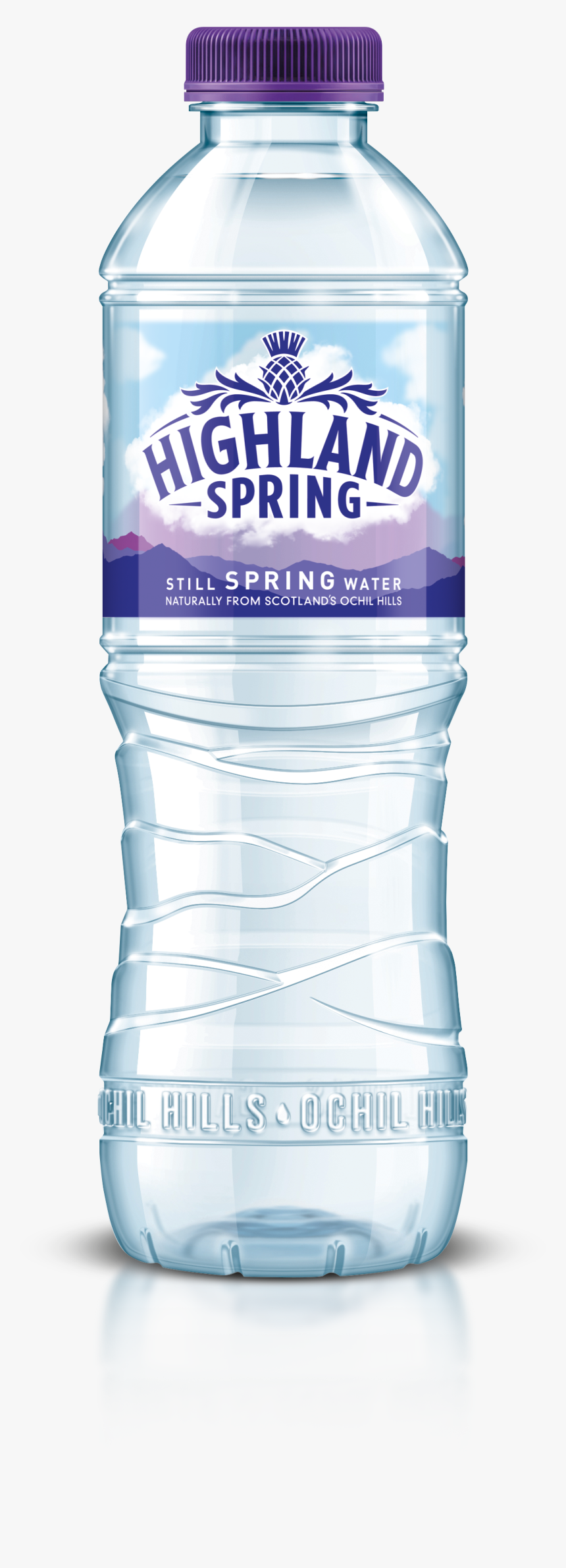 Highland Spring Water Bottle, HD Png Download , Transparent Png Image ...