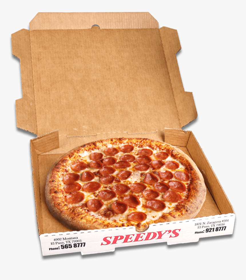 Pizza Boxes Png - Pepperoni Pizza In Box, Transparent Png , Transparent ...