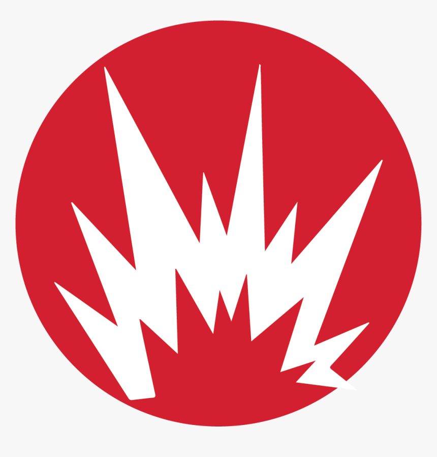 Transparent Red Explosion Png - Огонь Минимализм, Png Download ...