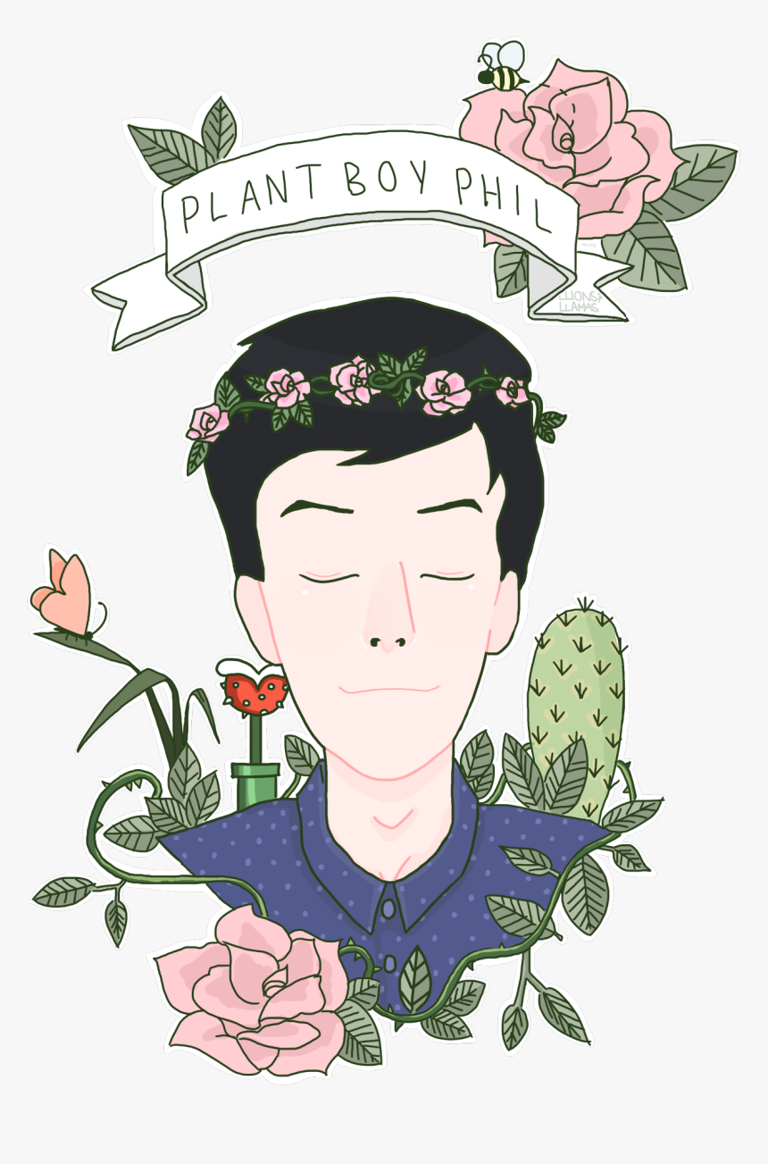 Phil Lester Plant Fan Art, HD Png Download , Transparent Png Image ...