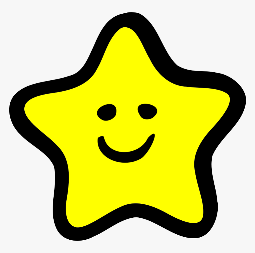 Happy Star - Happy Clipart Star, HD Png Download , Transparent Png ...