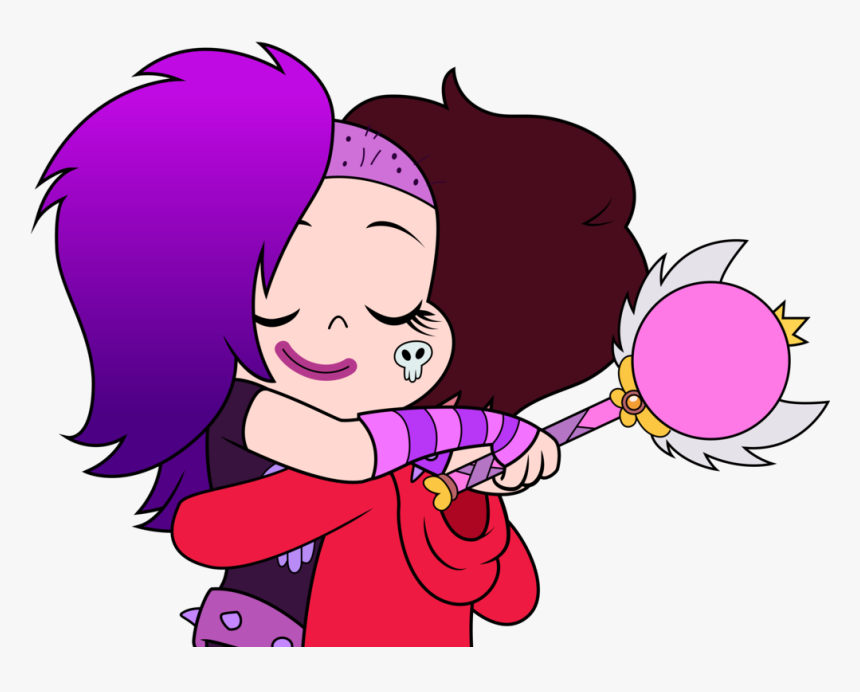 Cute Starco Hug Vector From Season 2 By Sparxyz, HD Png Download ...
