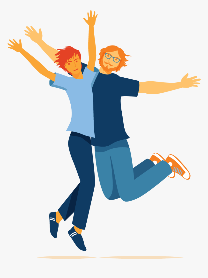 Energetic Person Icon Clipart