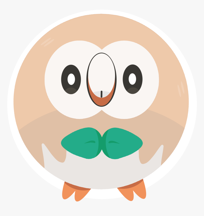 Rowlet , Png Download - Cartoon, Transparent Png , Transparent Png ...