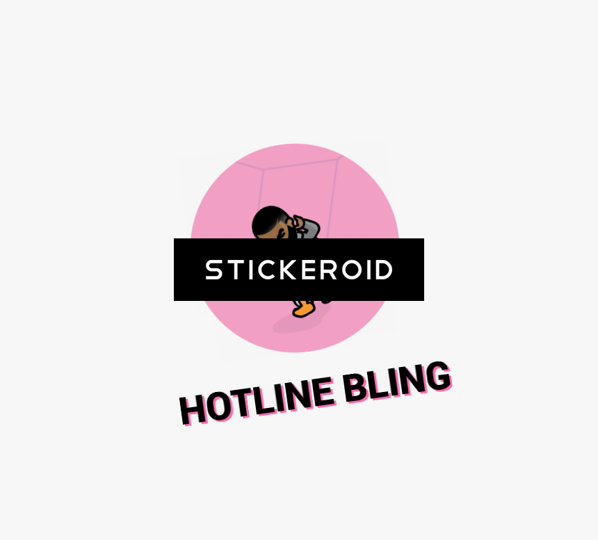 Hotline Bling Drake Drizzy - Graphic Design, HD Png Download ...