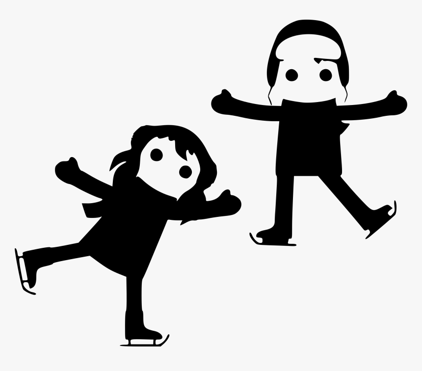 Ice Skates Clipart Images Pictures - Ice Skating Flashcard, HD Png ...