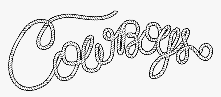 Cowboys Rope Logo-01 - Rope Logo, HD Png Download , Transparent Png ...