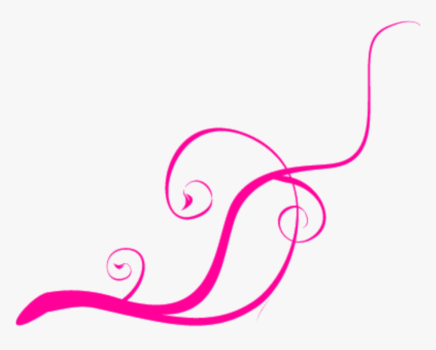 Pink Abstract Lines Transparent Images - Pink Swirl Lines Transparent ...