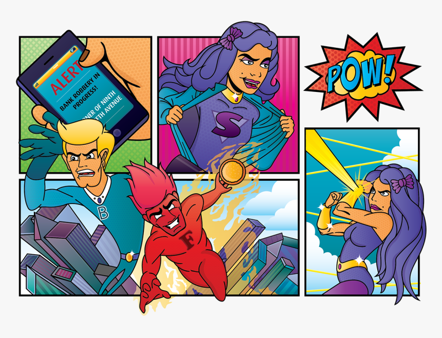 Generic Superhero Png - Cartoon, Transparent Png , Transparent Png ...