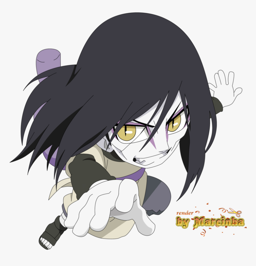 Chibi Orochimaru By Marcinha20 - Orochimaru Chibi Png, Transparent Png ...