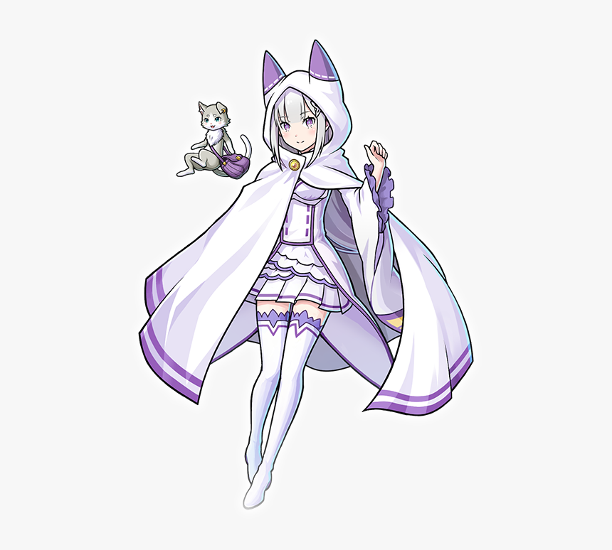 Emilia Re Zero Png, Transparent Png , Transparent Png Image - PNGitem