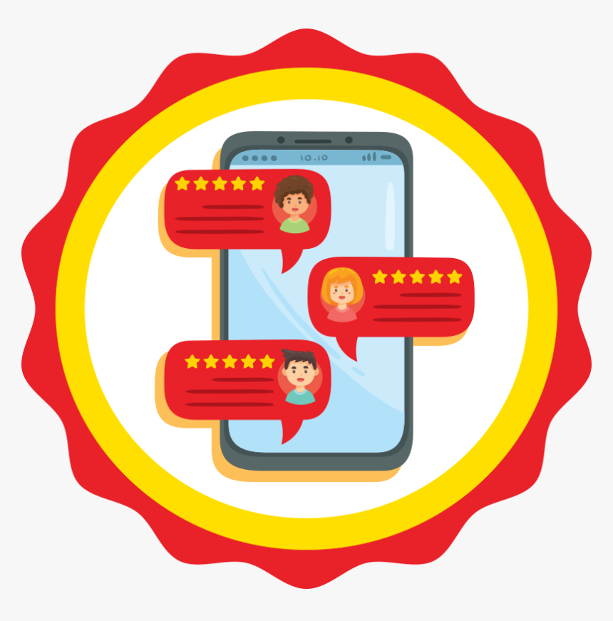 Feedback Badge Icon - Orange, HD Png Download , Transparent Png Image ...