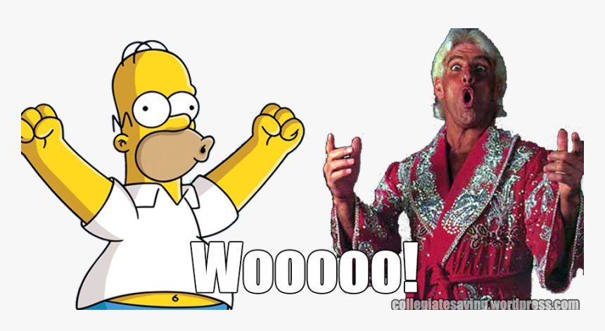 Woooooooooooooooooo - Homer Simpson Youhou, HD Png Download ...