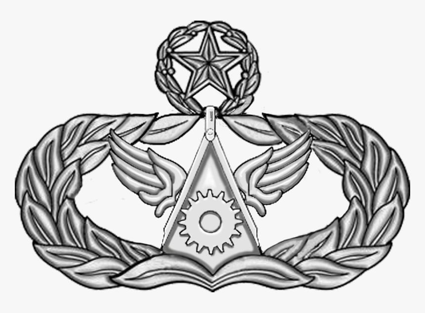 Master Civil Engineer Badge 2 - Air Force Civil Engineer Badge, HD Png ...