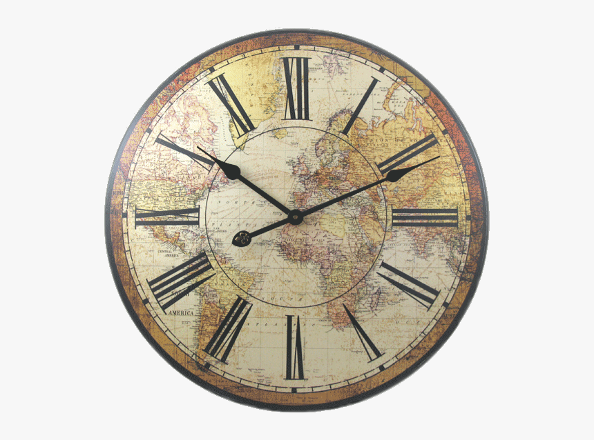 Transparent Vintage Clock Png - Vintage Clock Transparent, Png Download ...