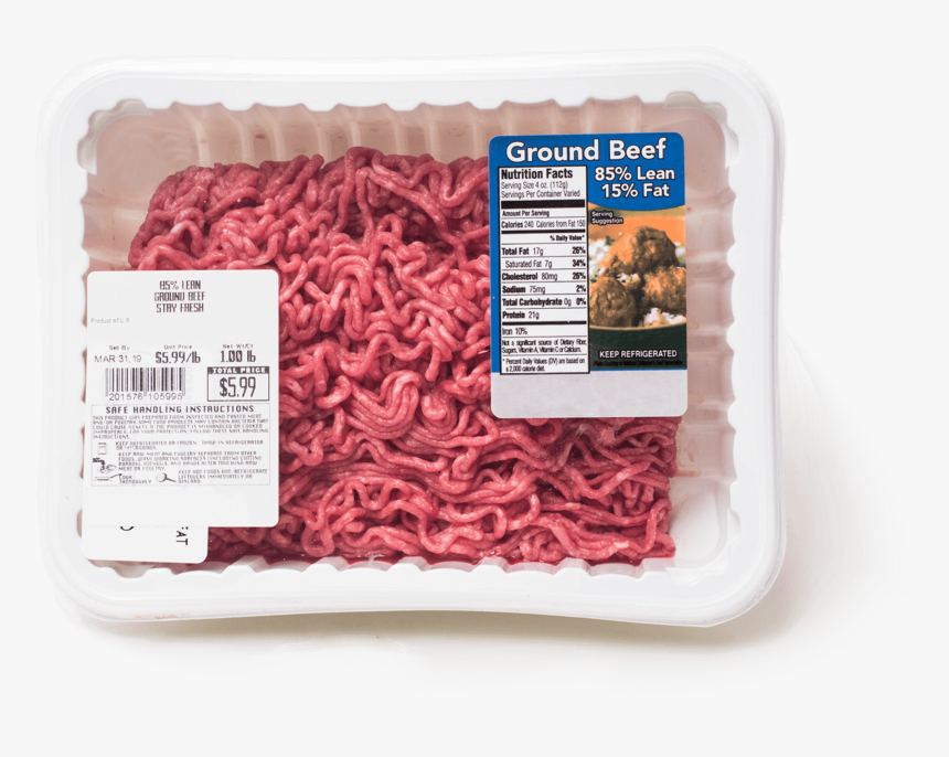 Nitrogen Packaging Ground Beef, HD Png Download , Transparent Png Image ...