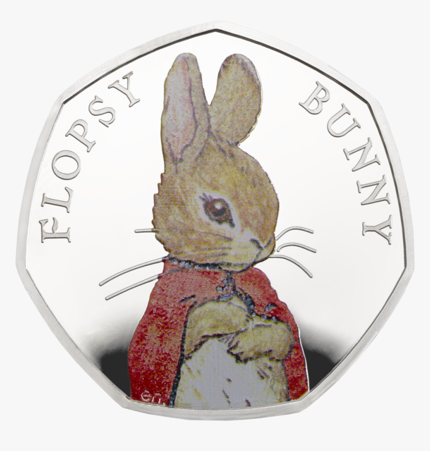 Flopsy Bunny 2018 Uk 50p Silver Proof Coin Rev Tone - 2018 Peter Rabbit ...
