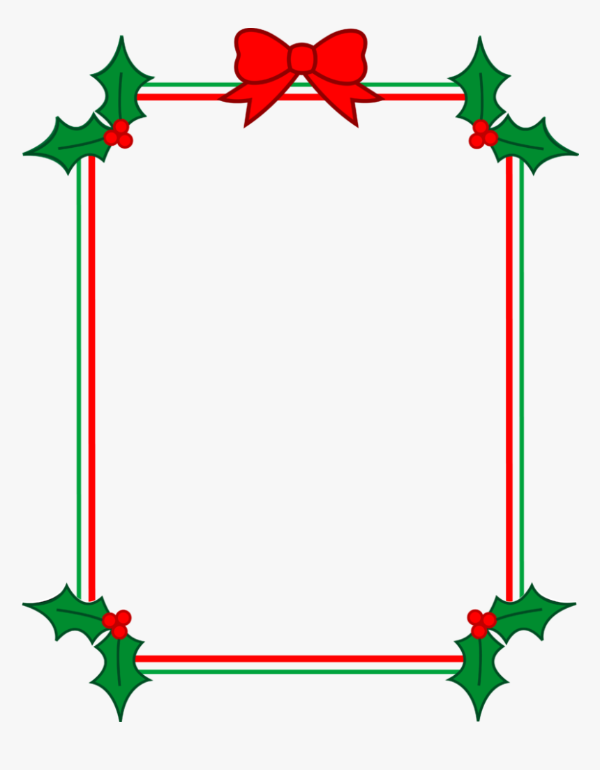 Christmas Music Border Clipart