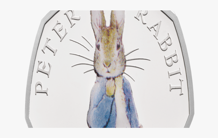 Peter Rabbit Silver 50p - Peter Rabbit 2019 50p, HD Png Download ...