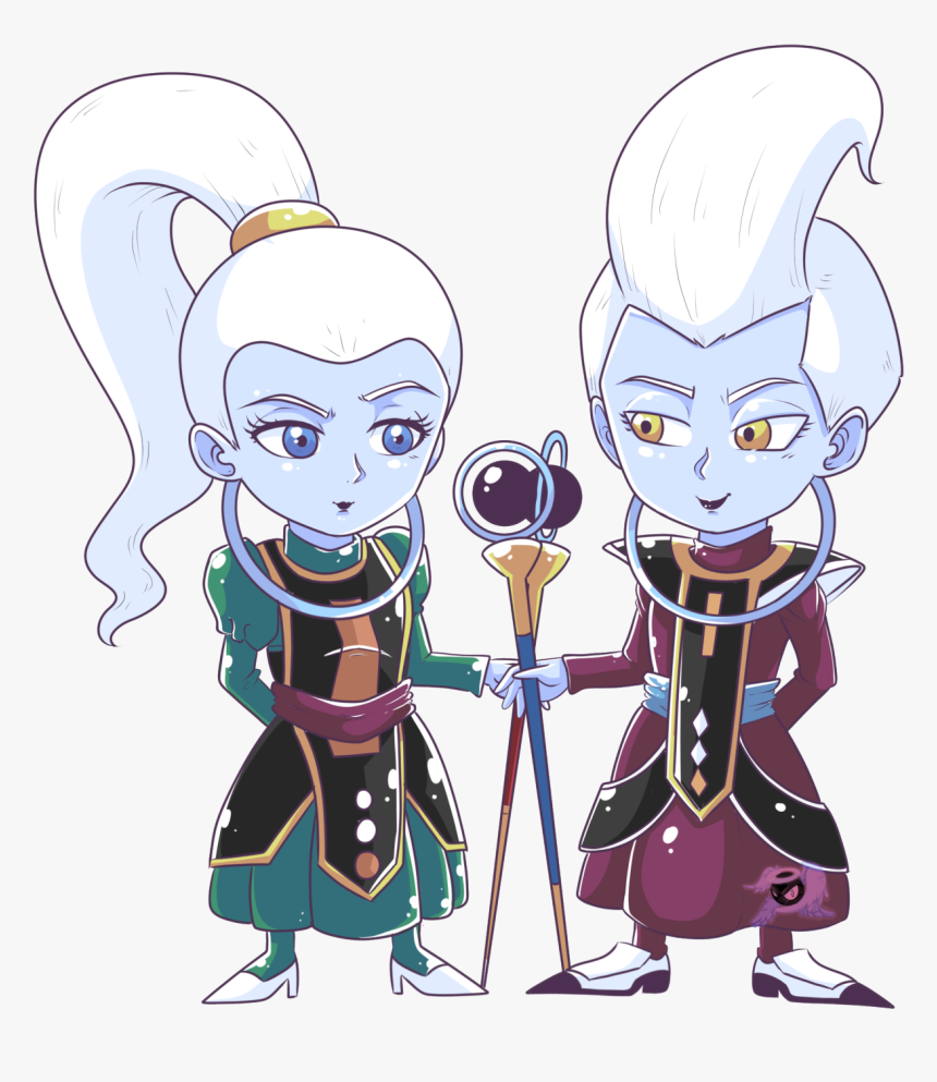 Lil Chibi Whis And Vodas To Go With My Dbchibi Collection - Chibi Whis ...