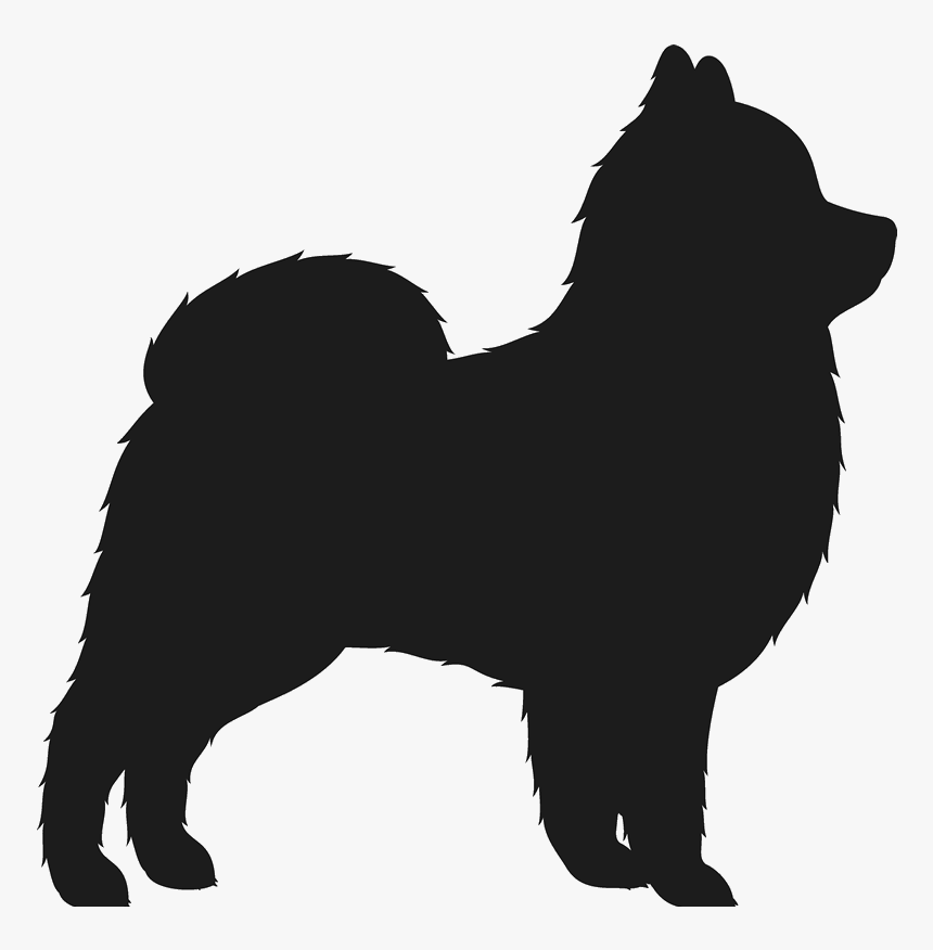 Pomeranian Silhouette, HD Png Download , Transparent Png Image - PNGitem