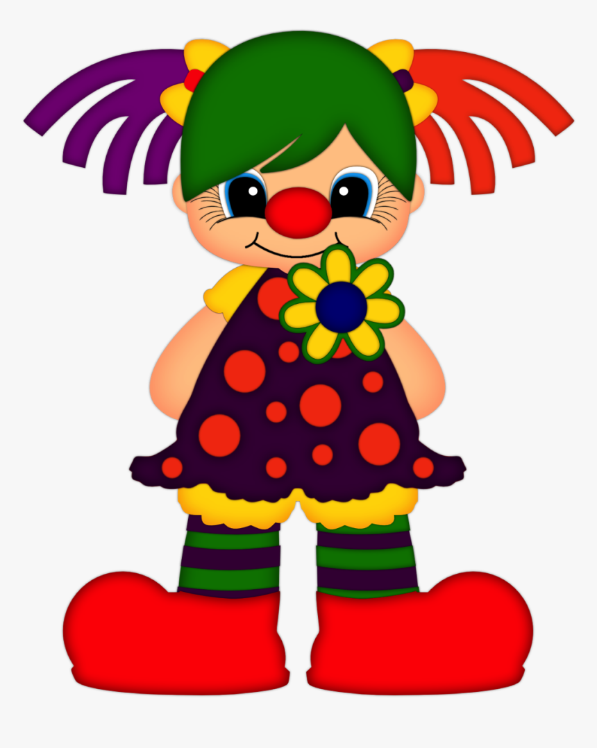 Stacks Image - Girl Clown Svg, HD Png Download , Transparent Png Image ...