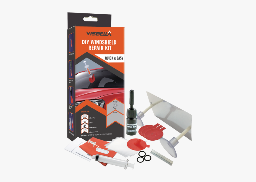 Diy Windshield Repair Kit, HD Png Download , Transparent Png Image ...