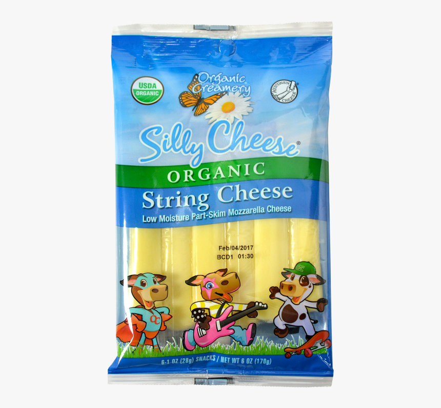 Organic String Cheese Low Moisture Part-skim Mozzarella - Duck, HD Png ...