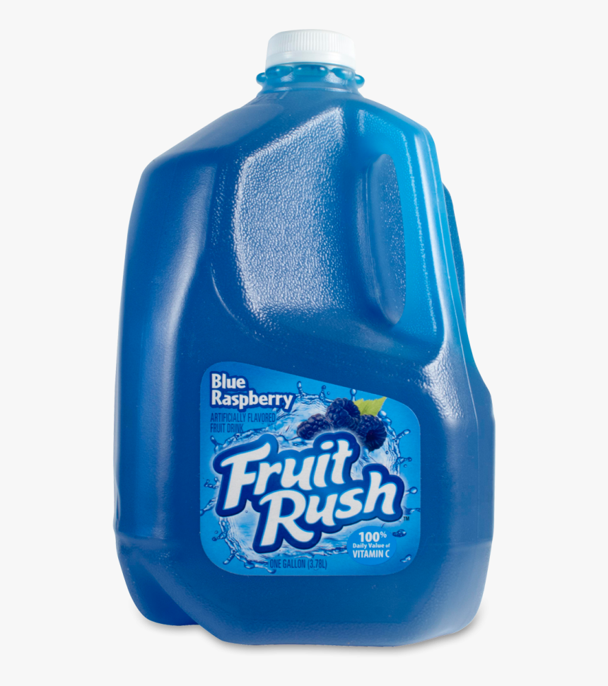 Fruit Rush Blue Raspberry - Water Bottle, HD Png Download , Transparent ...