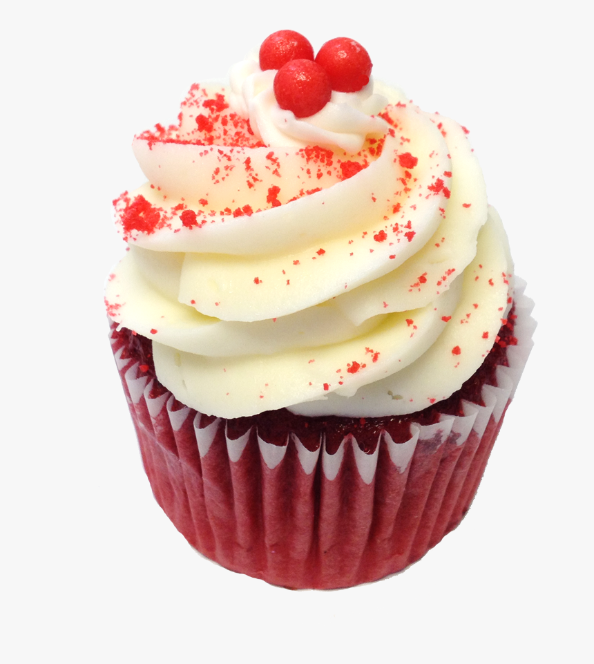 Red Velvet Cupcake Png, Transparent Png , Transparent Png Image - PNGitem