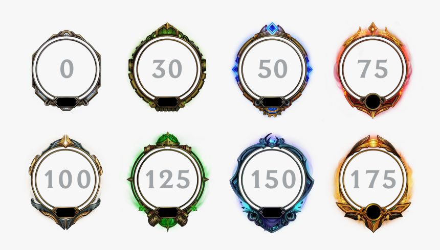 Lvl 150 Border Lol, HD Png Download , Transparent Png Image - PNGitem