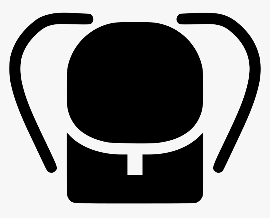 Backpack Symbol Simple - Back Pack Icon Png, Transparent Png ...