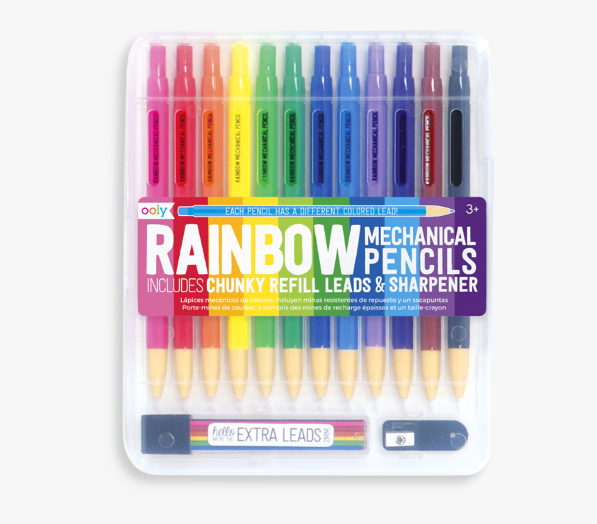Rainbow Mechanical Colored Pencils - Colorful Lead Mechanical Pencils ...