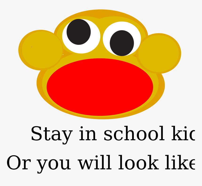 Monkey Meme Clip Arts - School Clipart Meme, HD Png Download ...