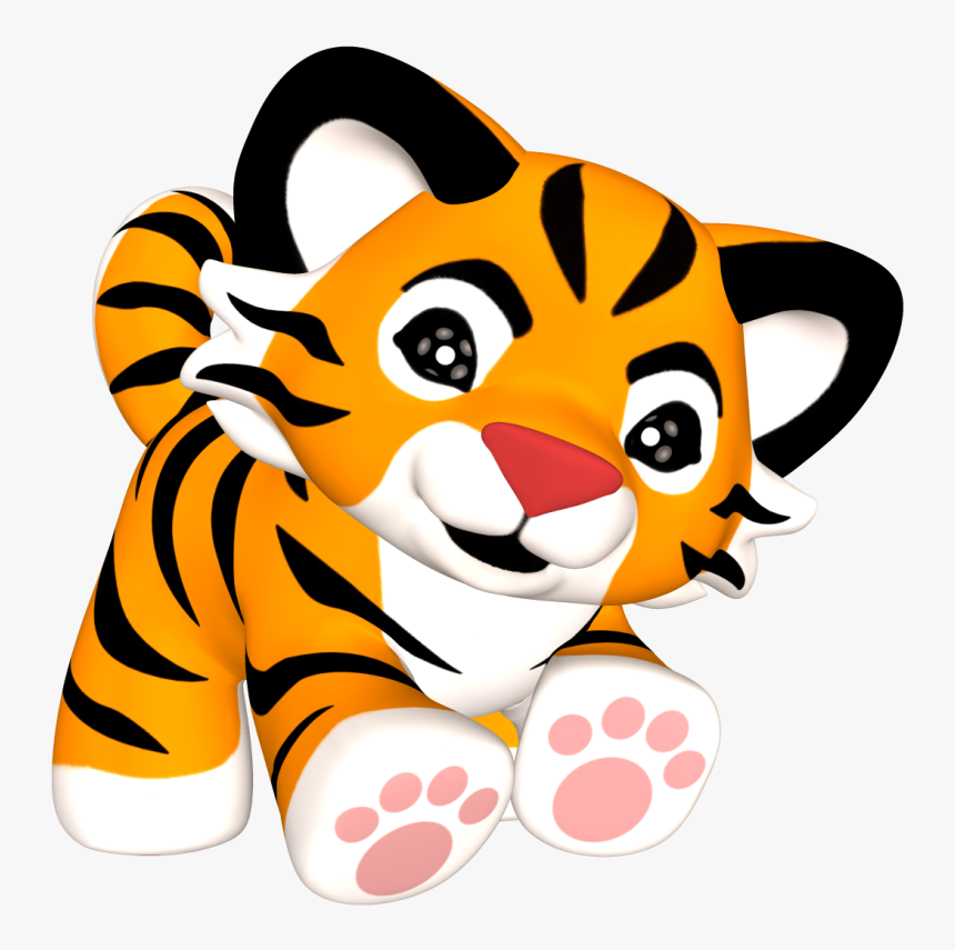 Baby Tiger Clip Art