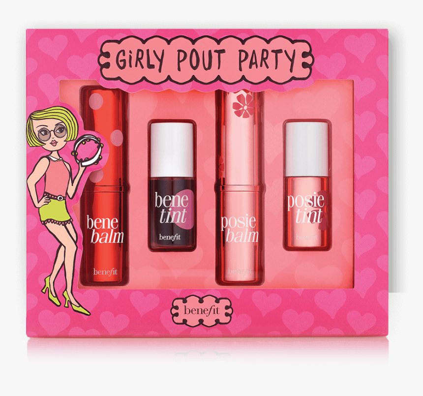 Transparent Girly Png - Benefit Tint And Balm Set, Png Download ...