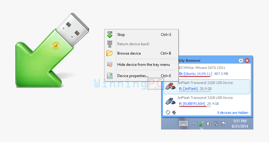 Giveaway Usb Safely Remove - Usb Safely Remove Software, HD Png ...