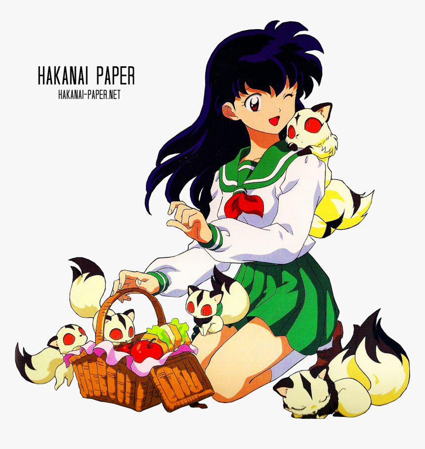 Inuyasha Anime Pngs Renders - Kagome Higurashi Render, Transparent Png ...