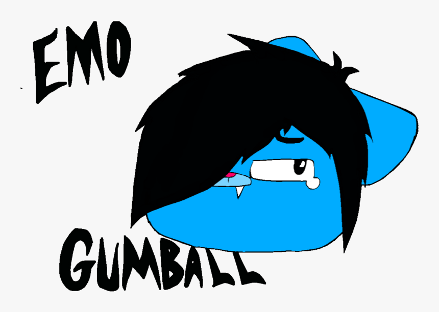 Emo Gumball By Invader Star Irken-d3jbbey - Amazing World Of Gumball ...