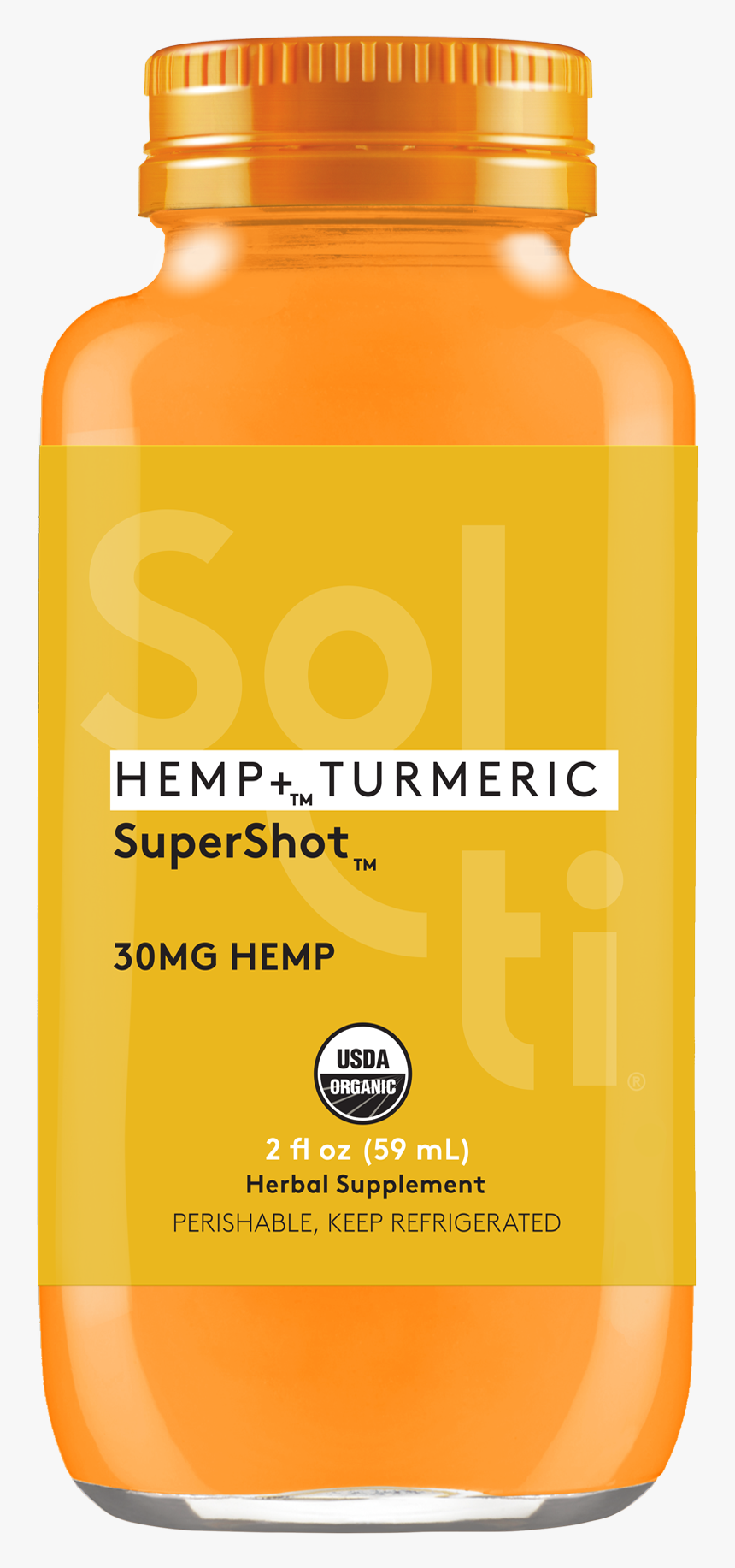 Hemp Turmeric Supershot™ - Turmeric Super Shots, HD Png Download ...