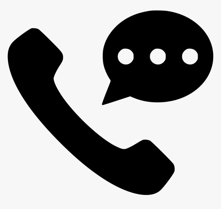 Phone Conversation Png - Customer Service Phone Icon, Transparent Png ...