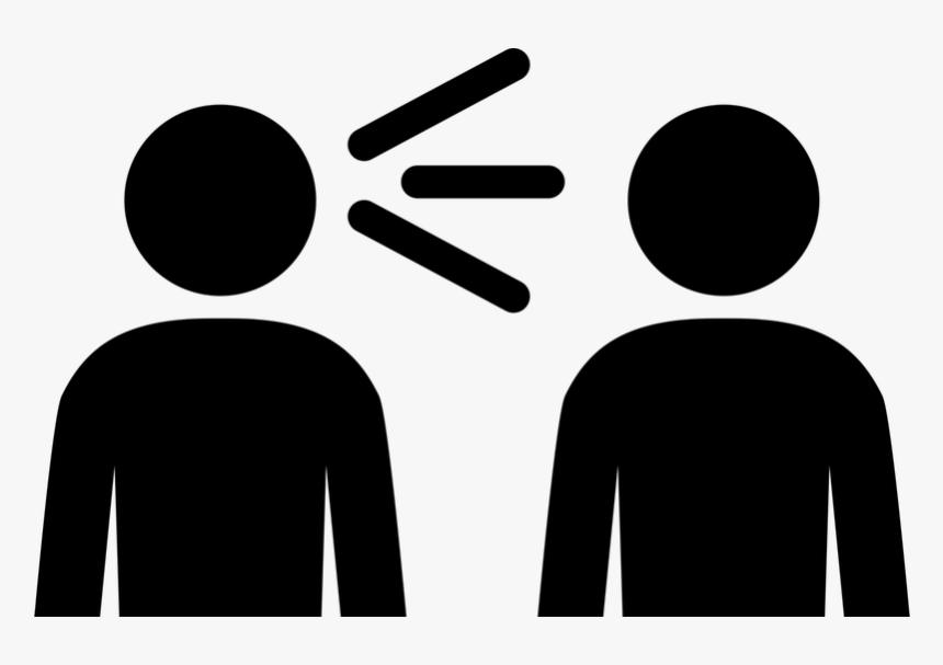 Picture - 2 Men Talking Icon, HD Png Download , Transparent Png Image ...