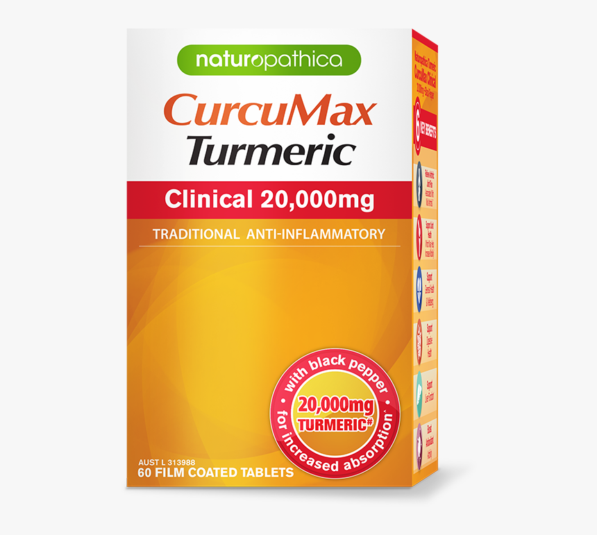 Curcumax Clinical 20,000mg - Naturopathica Curcumax Turmeric Clinical ...