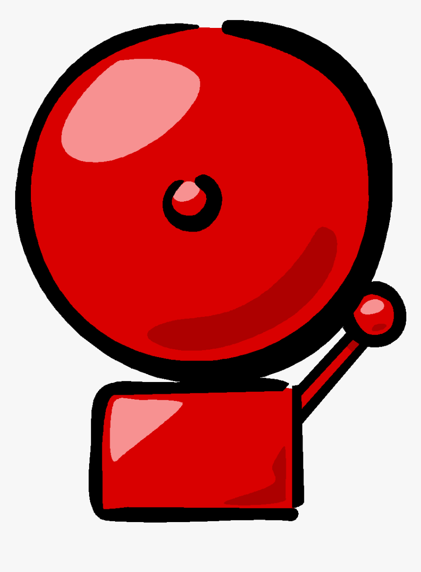 Fire Drill Clip Art School Bell Ringing Gif HD Png Download