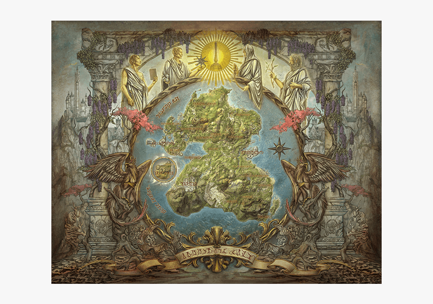 Summerset Collector's Edition Map, HD Png Download , Transparent Png ...