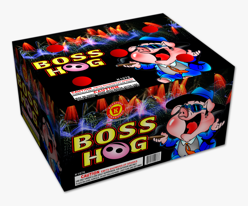 Boss Hog Fountain - Boss Hog Keystone Fireworks, HD Png Download ...