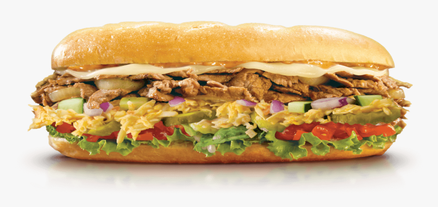 A Big Delicious Sub Filled With Awesome Ingredients, - Fast Food, HD ...