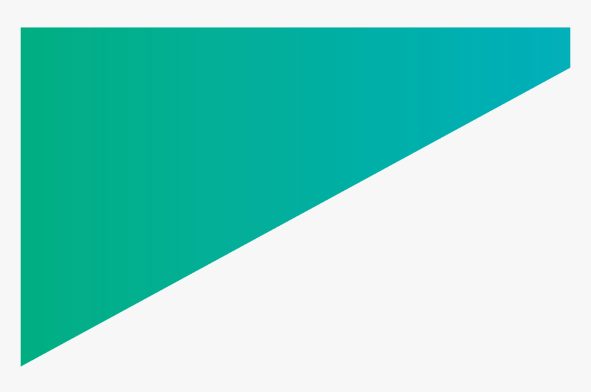 Teal Gradient Triangle - Blue Green Triangle Png, Transparent Png ...
