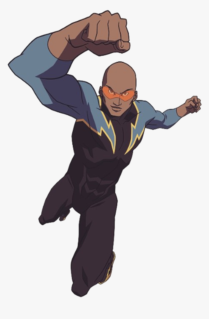Black Lightning, Justice League, Dc Comics, Modern, - Art Black ...